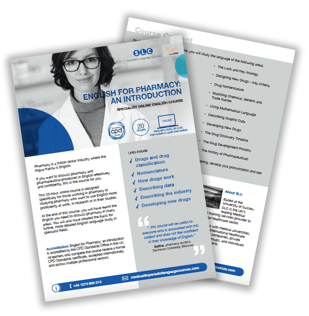 Online Pharmacy Course | Certificate Included | by SLC