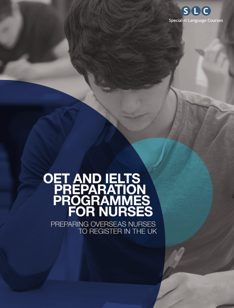 BROCHURE: OET and IELTS Preparation Programmes for Nurses – Specialist ...