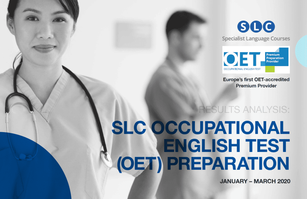 OET Results Analysis 2020 - SLC Candidates Test Results