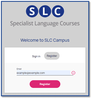 Getting Started – SLC Campus – Specialist Language Courses
