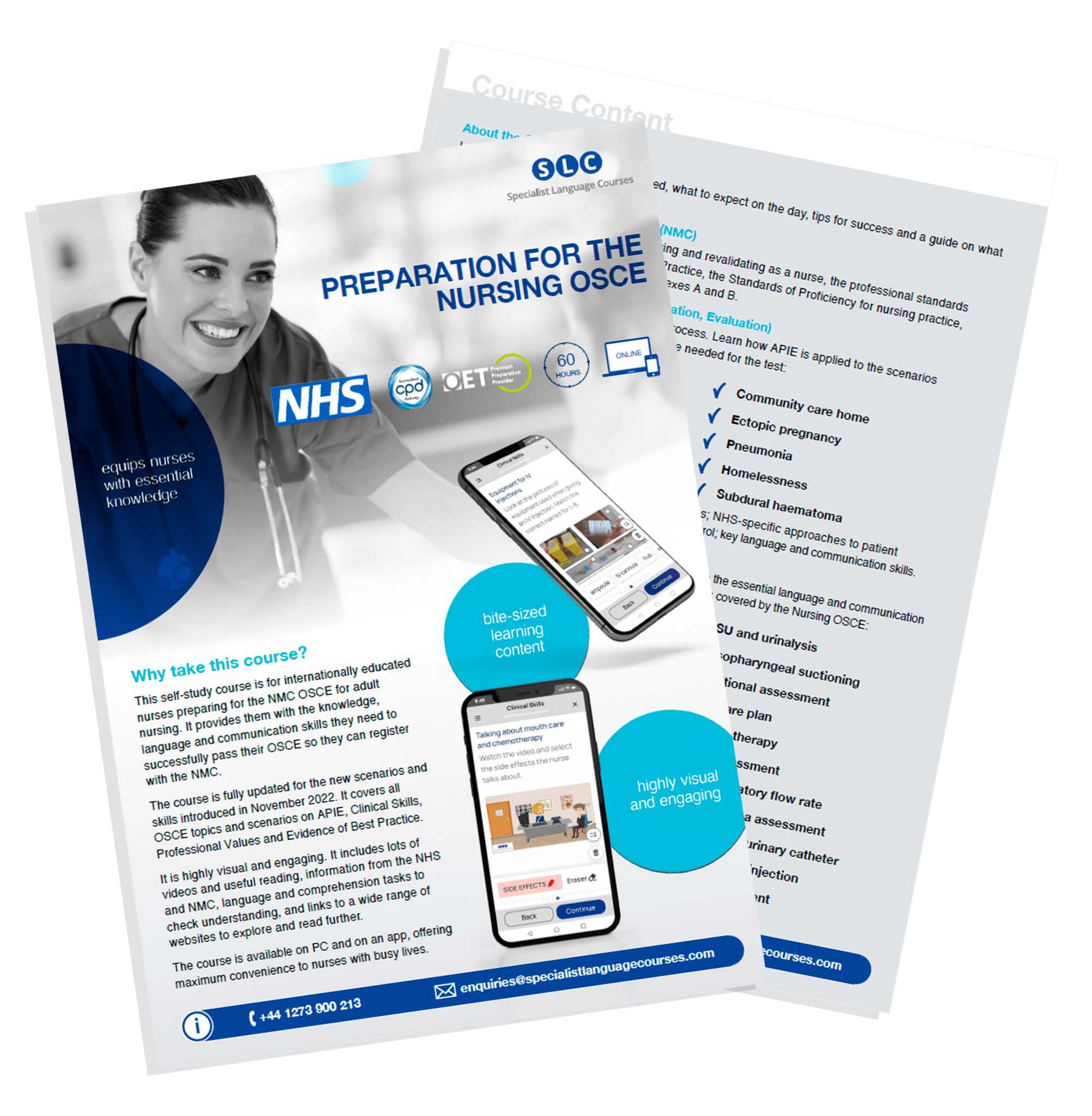 Preparation for the Nursing OSCE – Specialist Language Courses