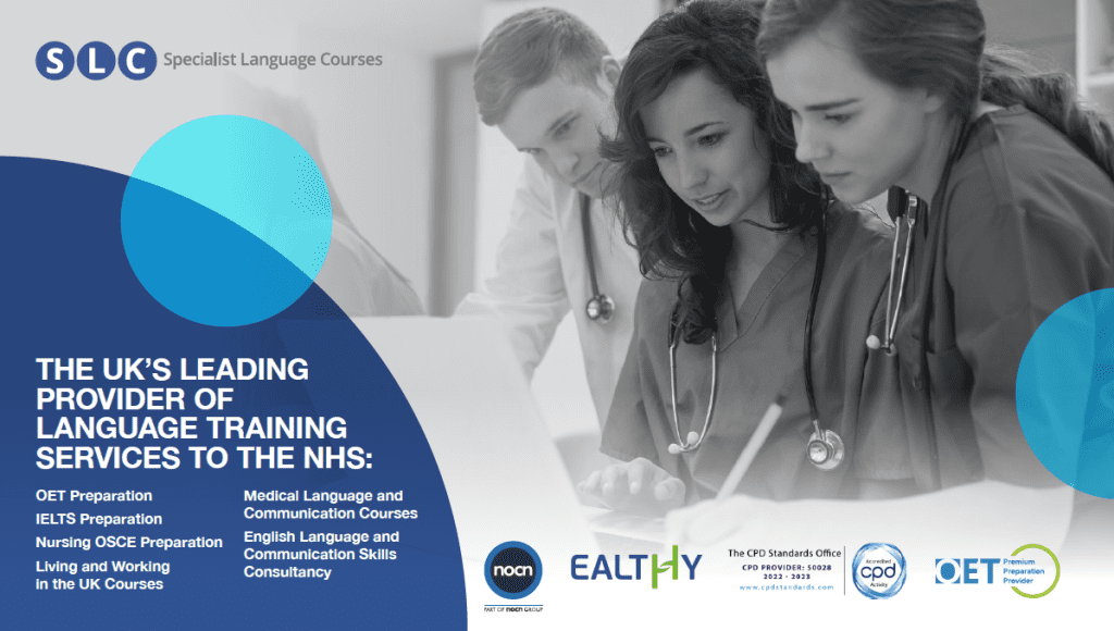 English Language and Communication Skills Services for NHS Employers ...