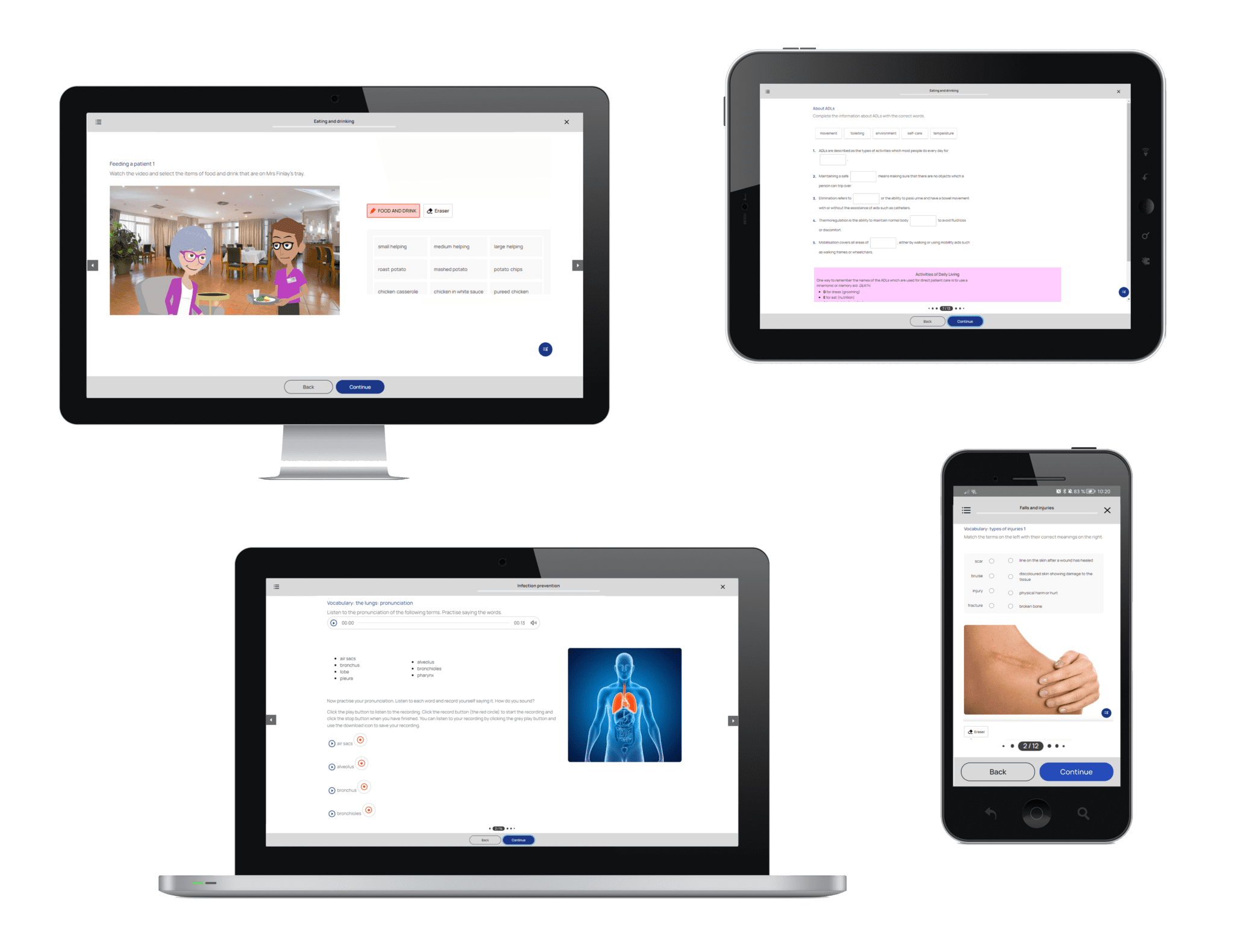 English for Nursing Foundation Online | SLC